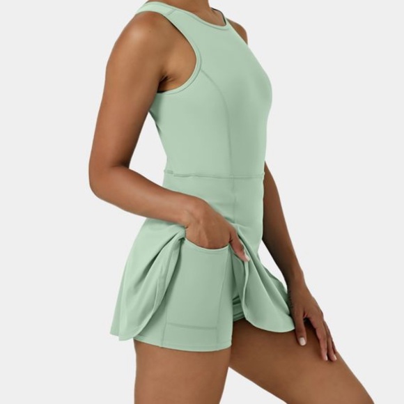 HALARA | Dresses | Halara Everyday Backless Stretchy 2in Flare Golf ...